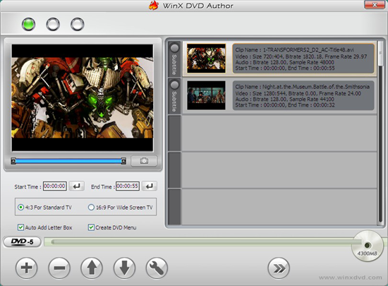 WinX DVD Author Released as Freeware